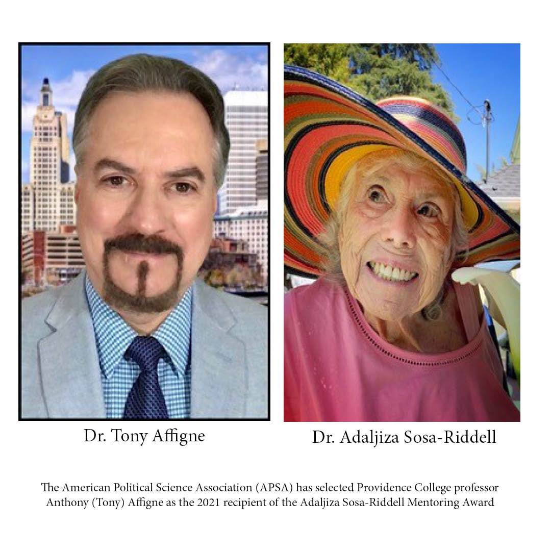 Dr. Tony Affigne Receives National Mentoring Award – Political Science
